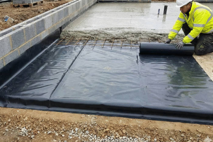 The Use of Damp Proof Course and Damp Proof Membrane in Construction Works